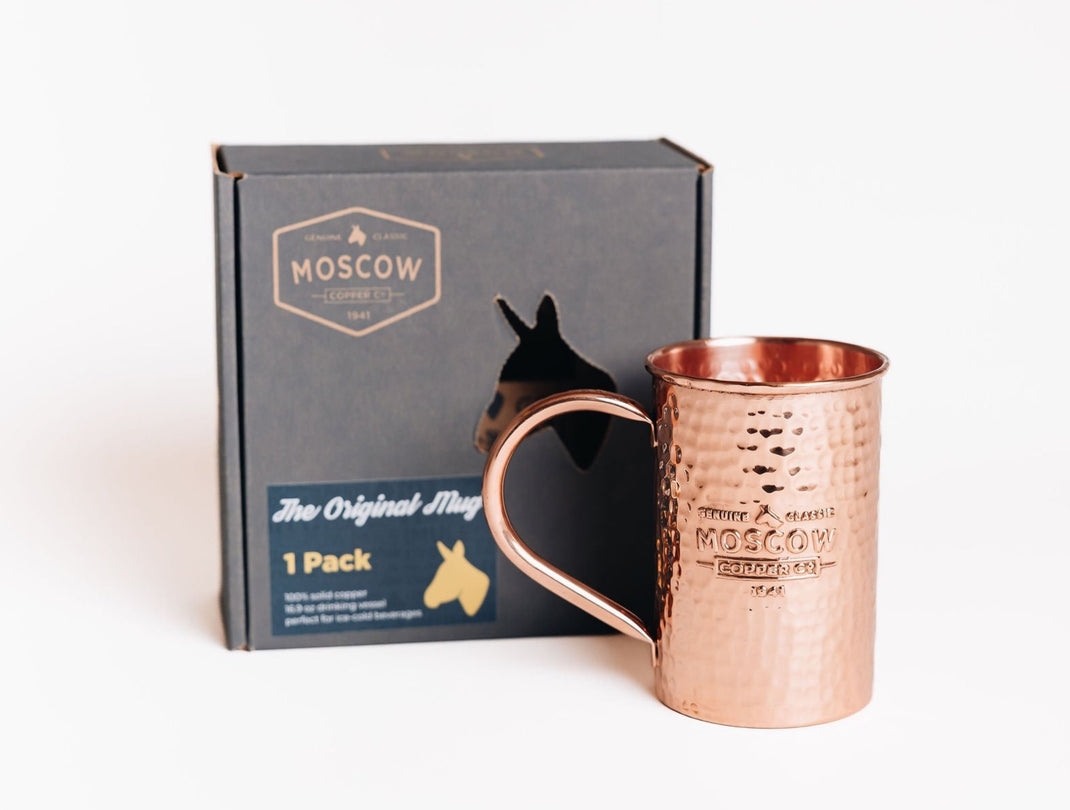 The Original Moscow Mule Mug with Gift Box – Moscow Copper Co.